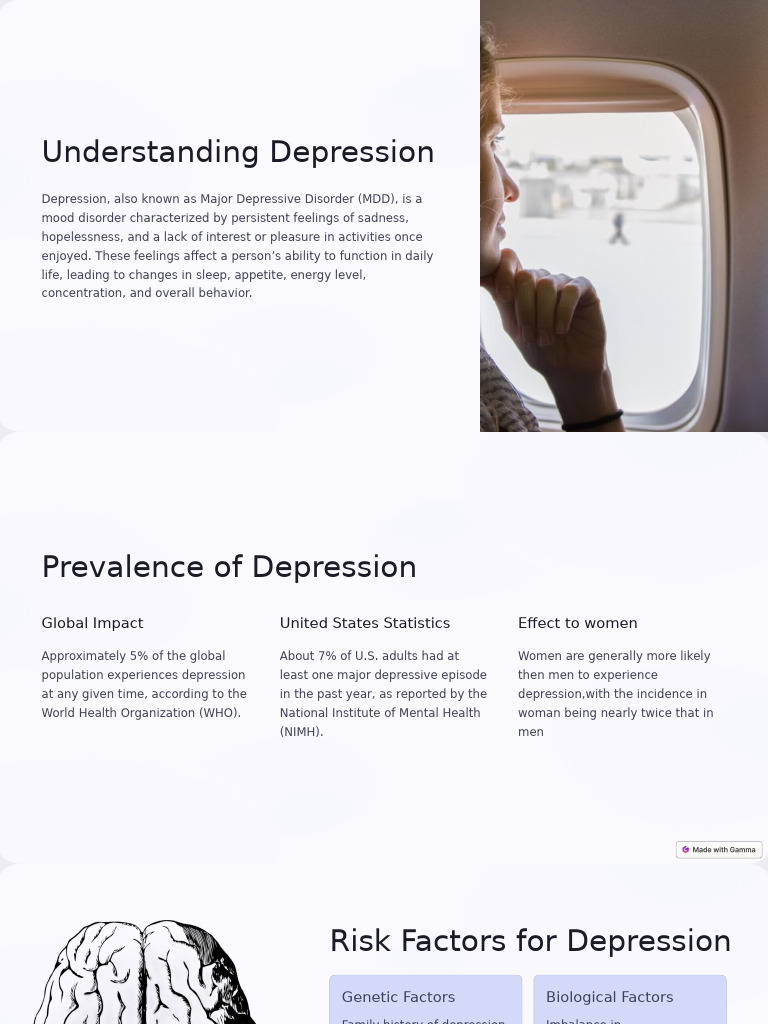 Understanding Depression | PDF | Major Depressive Disorder | Depression ...