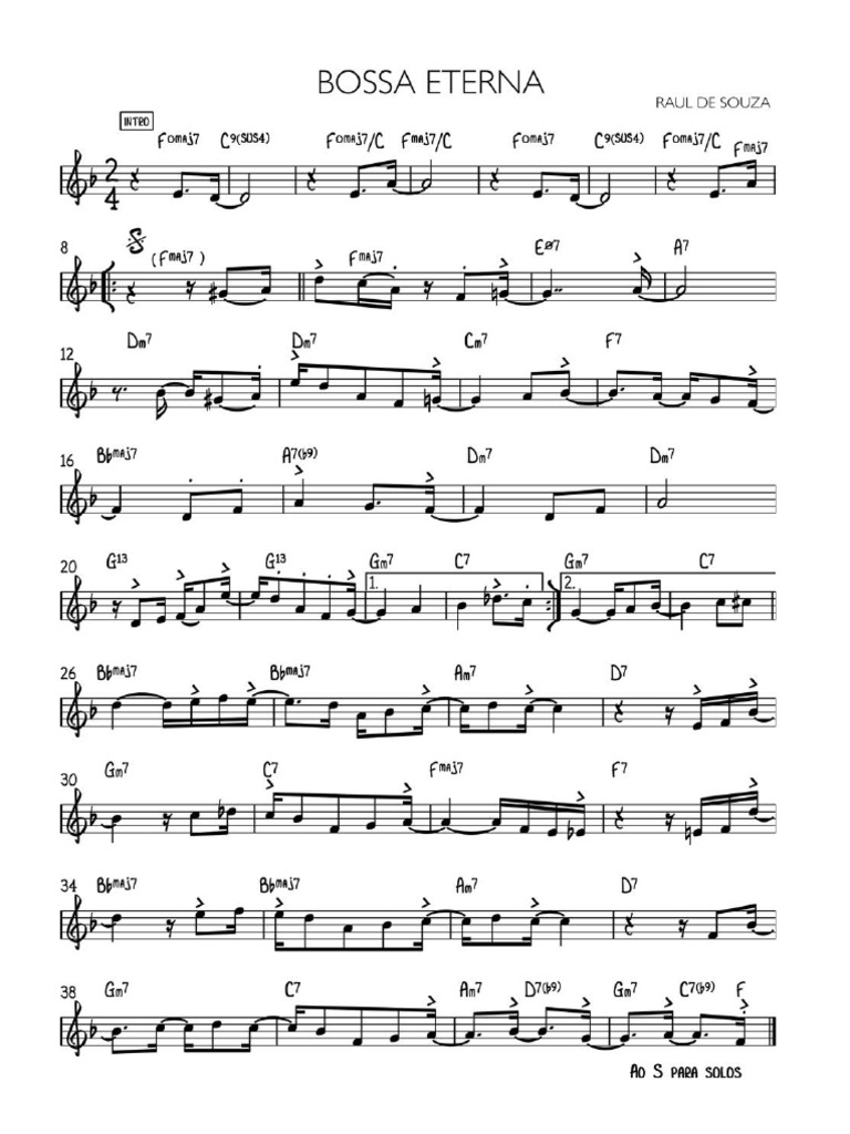 Bossa Eterna | PDF