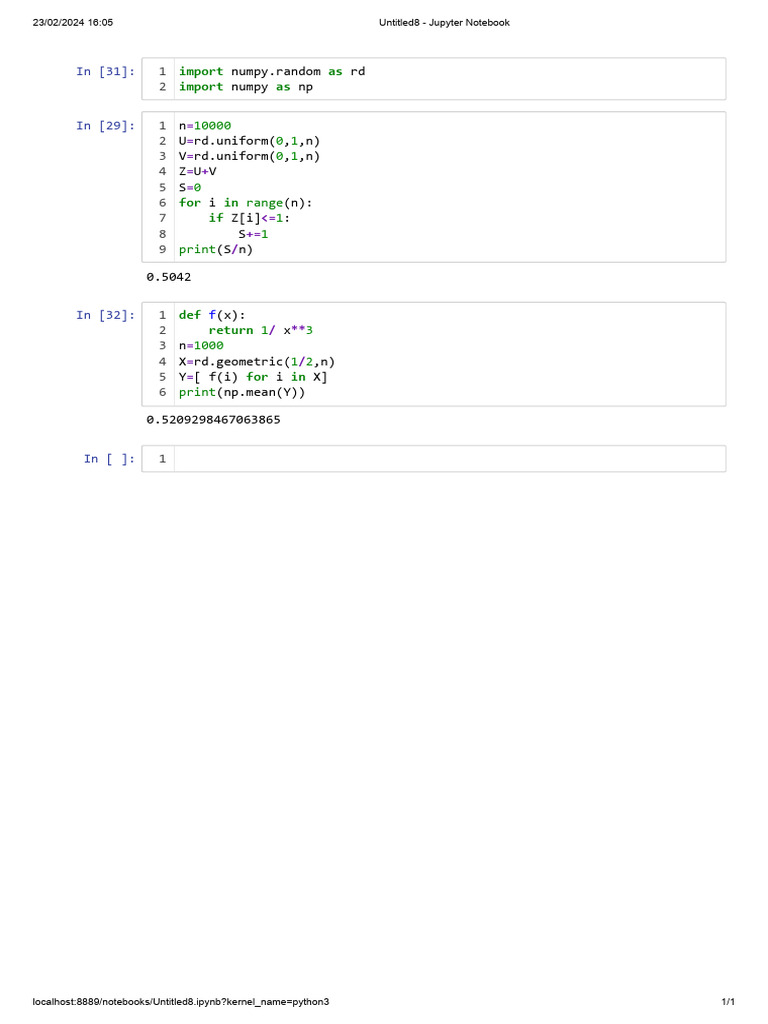 Untitled8 - Jupyter Notebook | PDF
