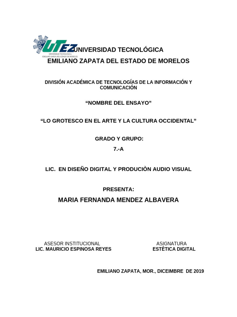 GROTESCO | PDF | Belleza