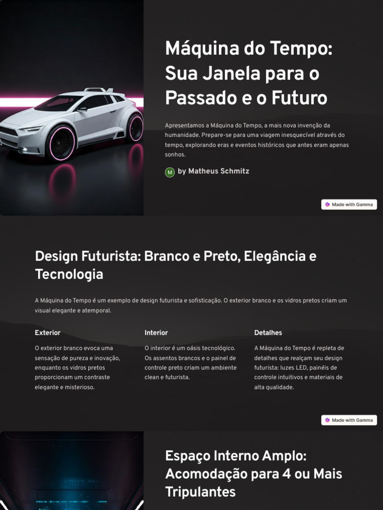 Maquina Do Tempo Sua Janela para o Passado e o Futuro | PDF | Tempo ...