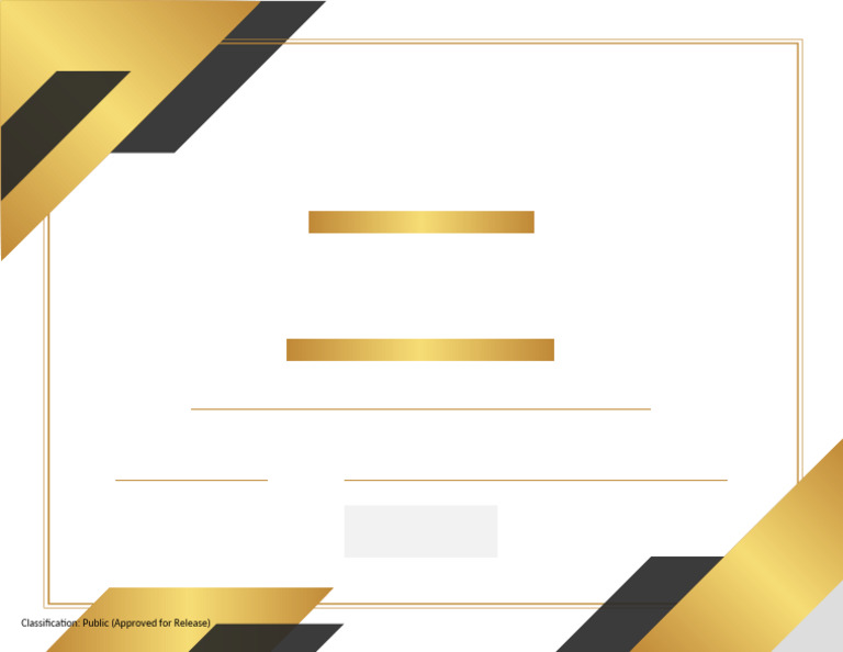 Certificate of Completion Template | PDF