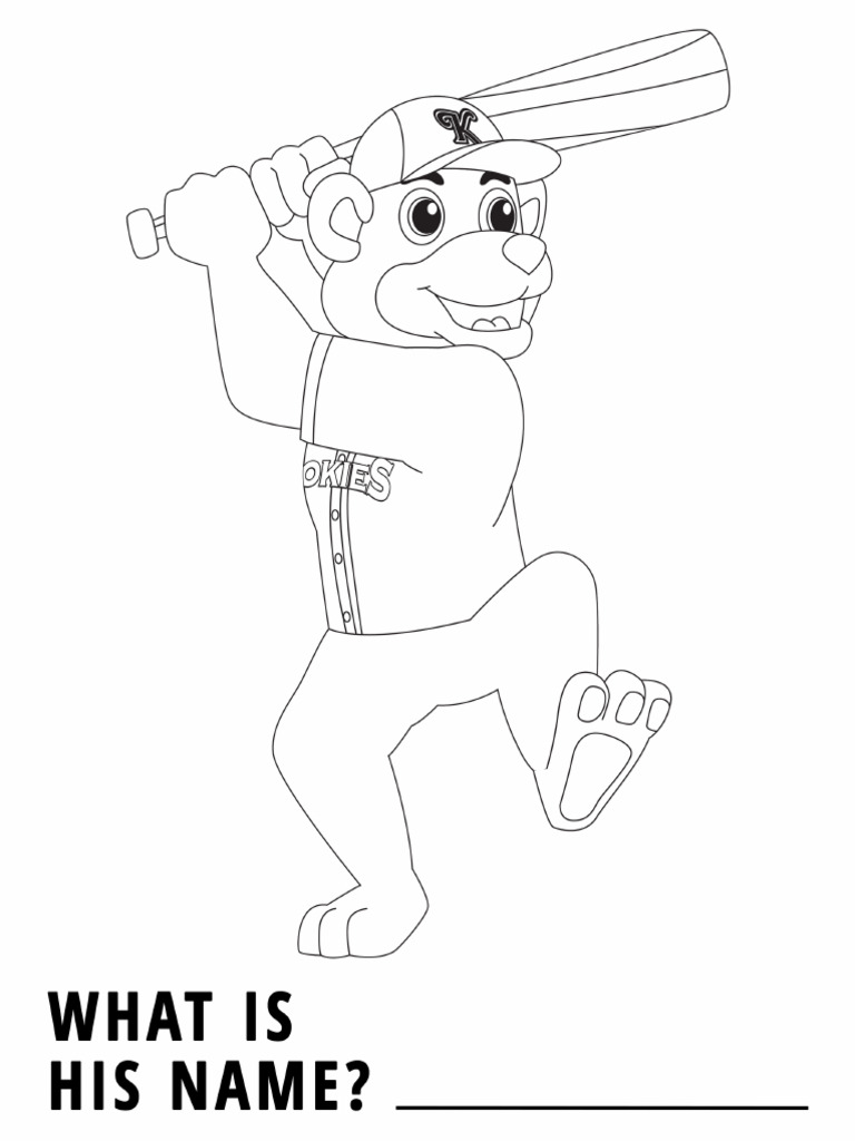 Smokies Coloring Page B | PDF