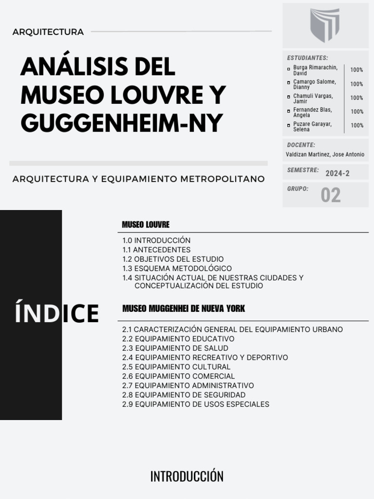 Museos. Trabajo2 | PDF | Museo | Lumbrera