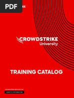 Crowdstrike University Training Catalog v1.31 | PDF | Educational ...