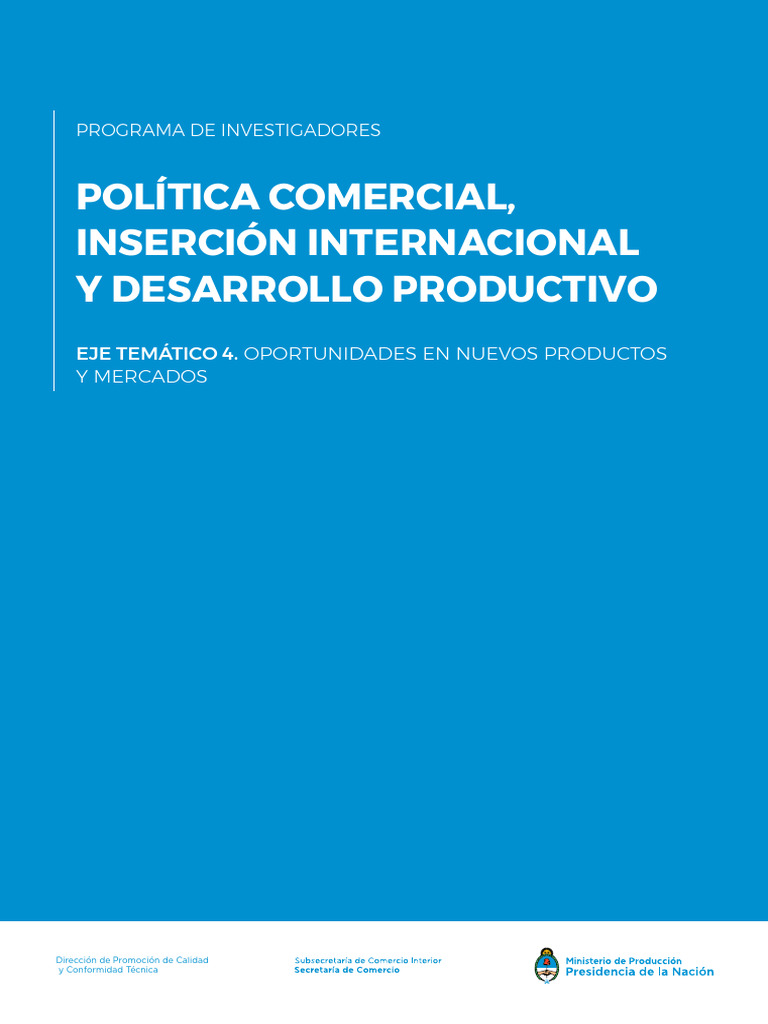 Programa de Investigadores Las Cuotas Hilton y 481 Comopropulsoras de Cambios en El Sistema de ...