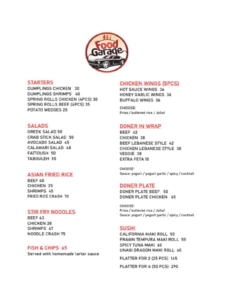 Food+Garage_Don's+Doner | PDF