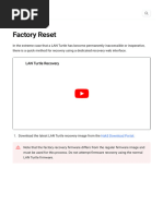 Factory Reset SonicWALL in Safe Mode | PDF