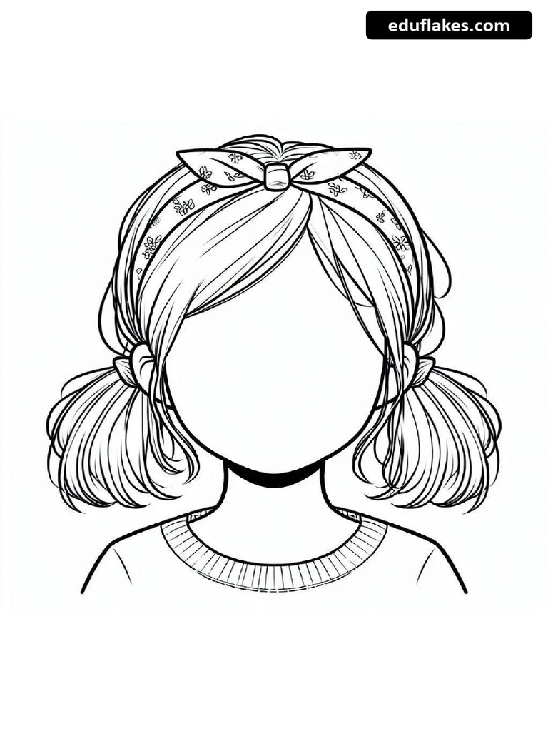 Download Free Blank Face Template PDF Printable 8 | PDF