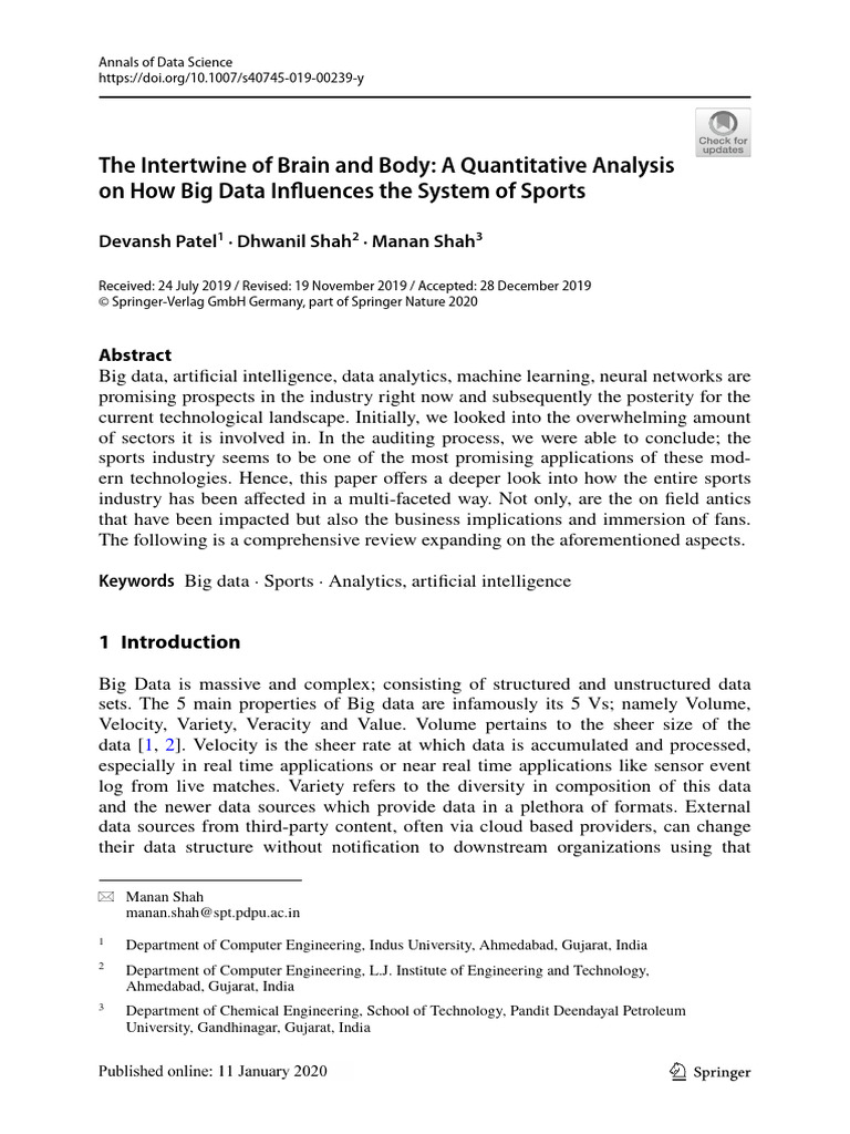 The Intertwine of Brain and Body: A Quantitative Analysis On How Big ...