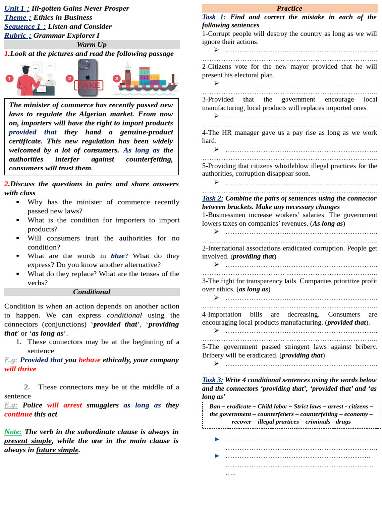 Grammar Explorer I Worksheet | PDF | Linguistics | Syntax