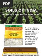 Major Soil Type of India Map | PDF