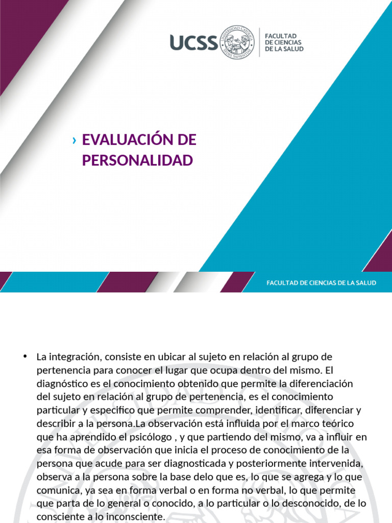 Clasificacion de Pruebas de Personalidad s2 | PDF | Observación ... Clasificacion de Pruebas de Personalidad s2 | PDF | Observación ...