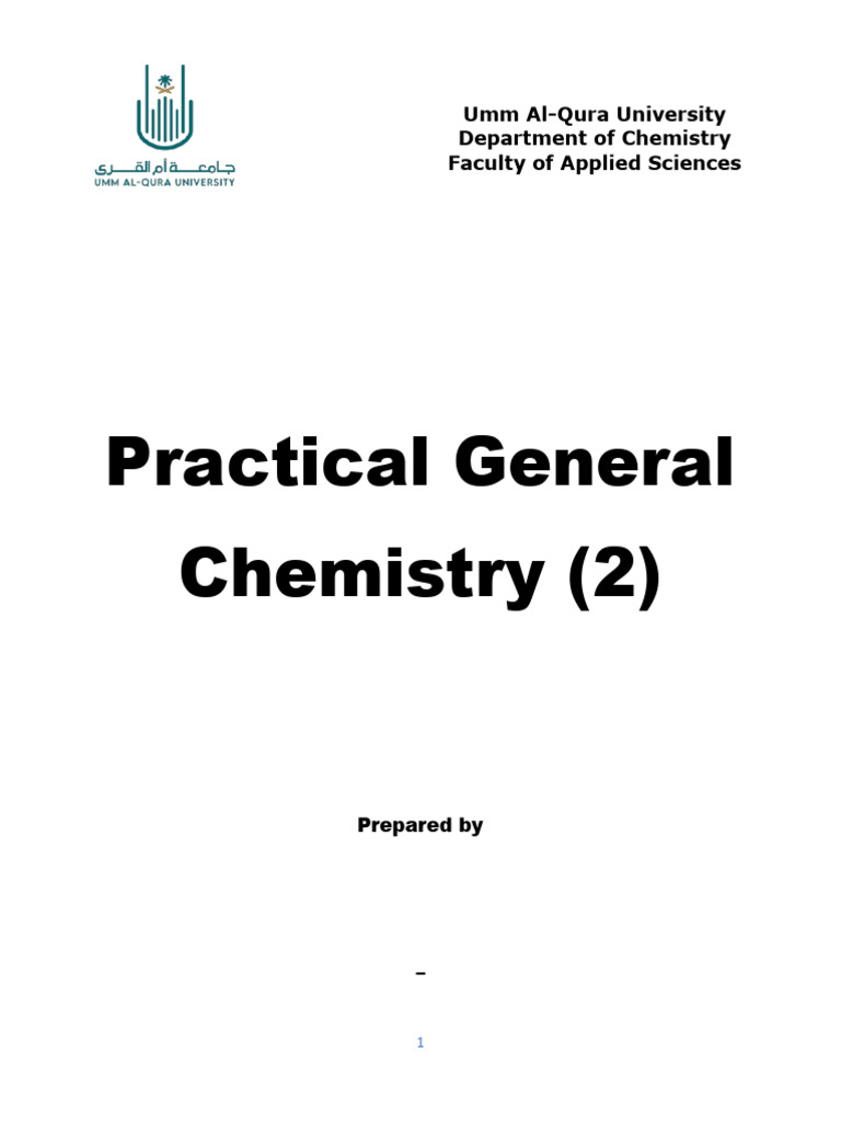 Chemistry Lab Experiments Guide | PDF | Redox | Reaction Rate