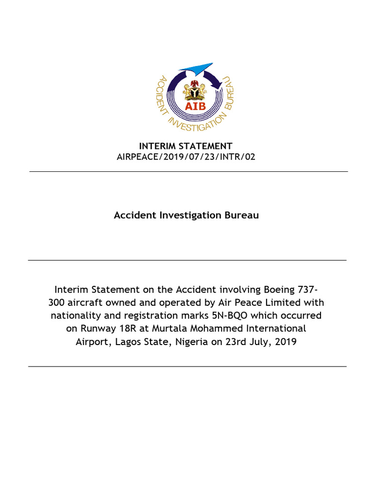 Interim Statement For 5N BQO 2021 | PDF