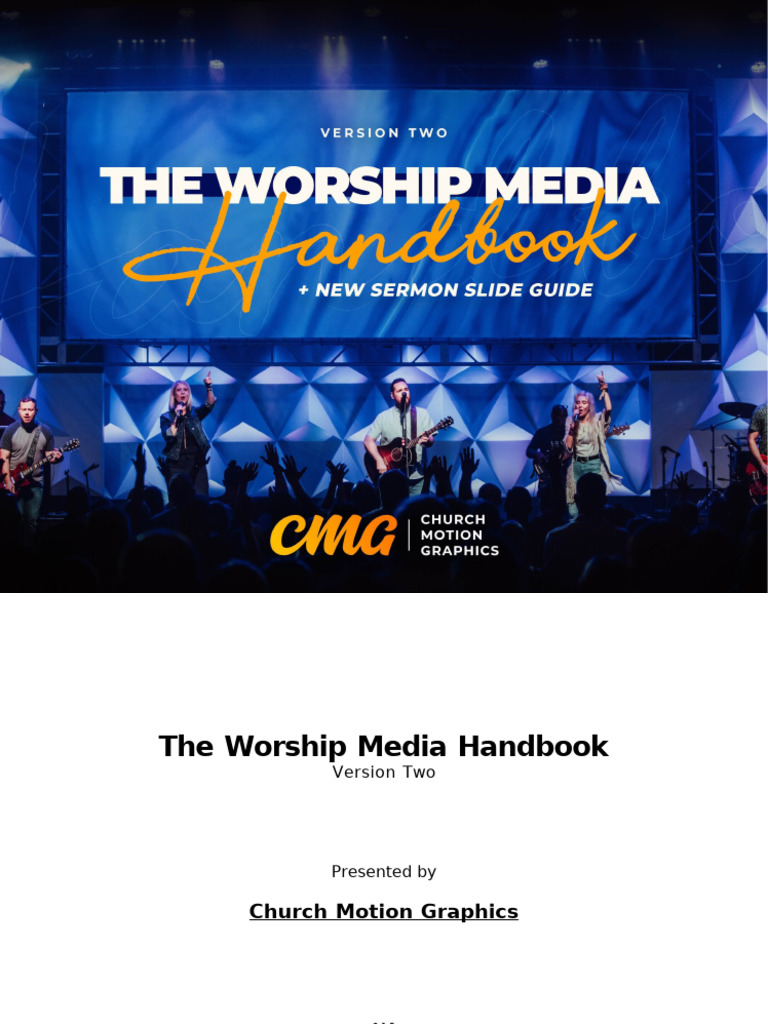 The Worship Media Handbook Version 2 (1) Compressed (1) | PDF ...