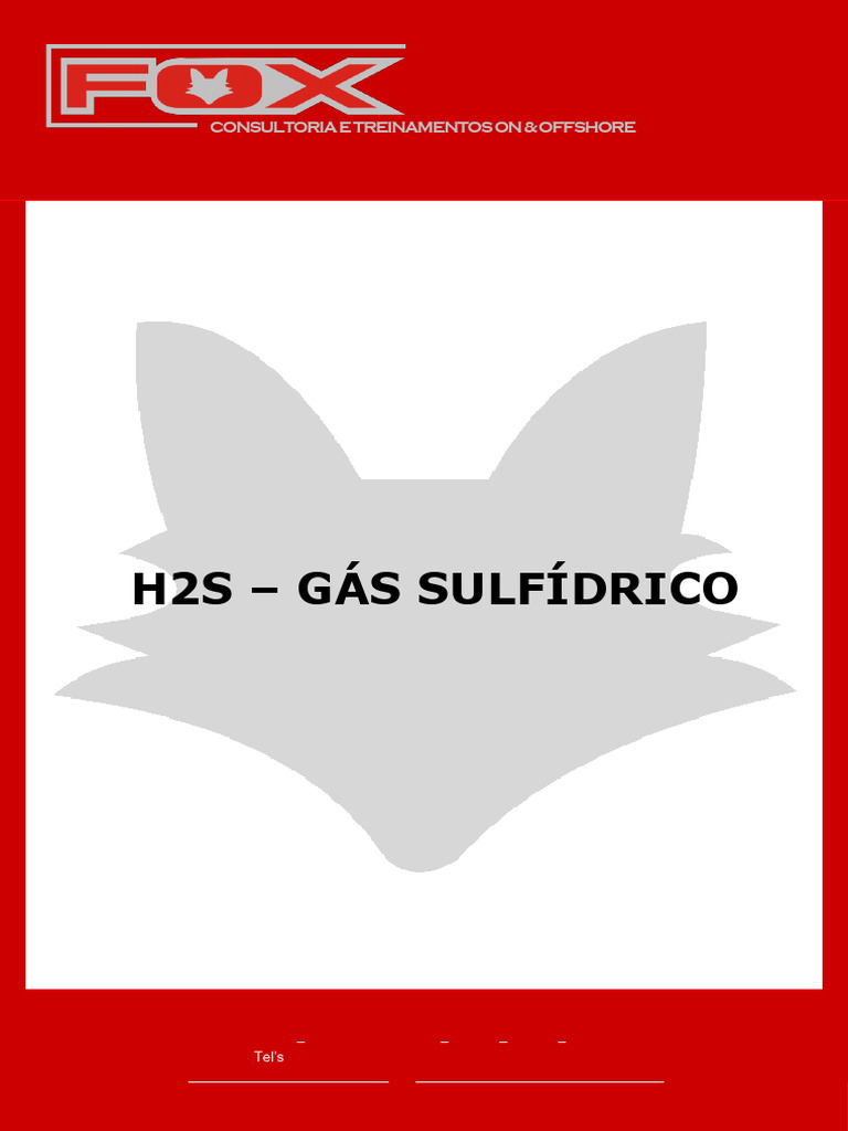 Apostila - Gás Sulfídrico H2S | PDF