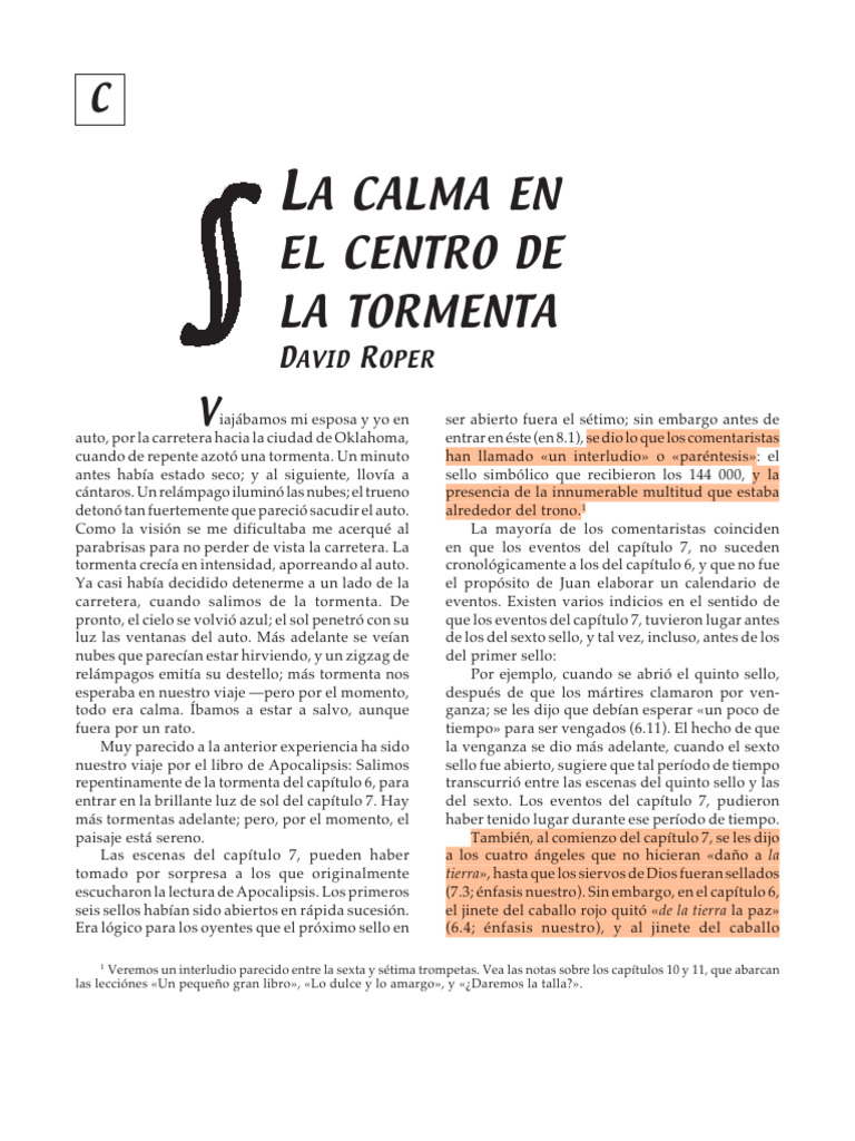 Apocalipsis 7 | PDF | Libro de revelación | Contenido bíblico