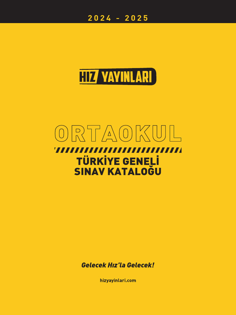 Sinav - Katalog - 2024-2025 - Baski " | PDF