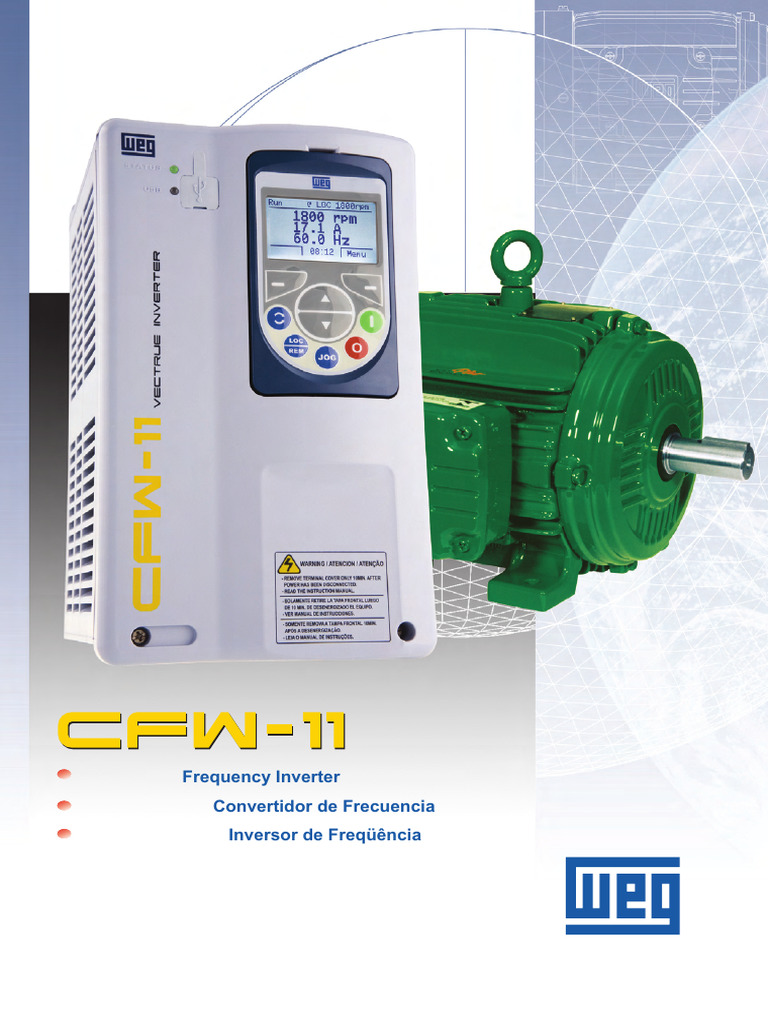 Manual Do Usuario Inversor CFW11 | PDF | Eletromagnetismo | Bens manufaturados