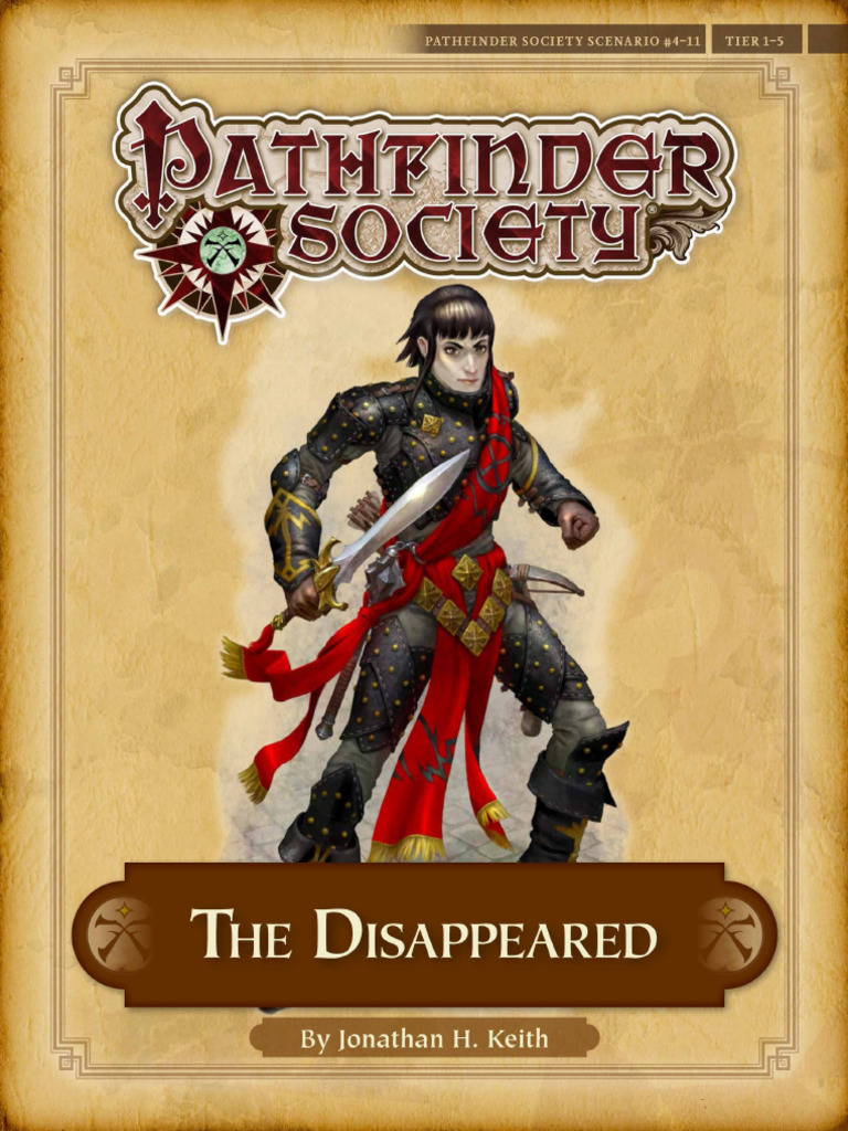 S04-11 The Disappeared | PDF | Tabletop Games | Role Playing Games
