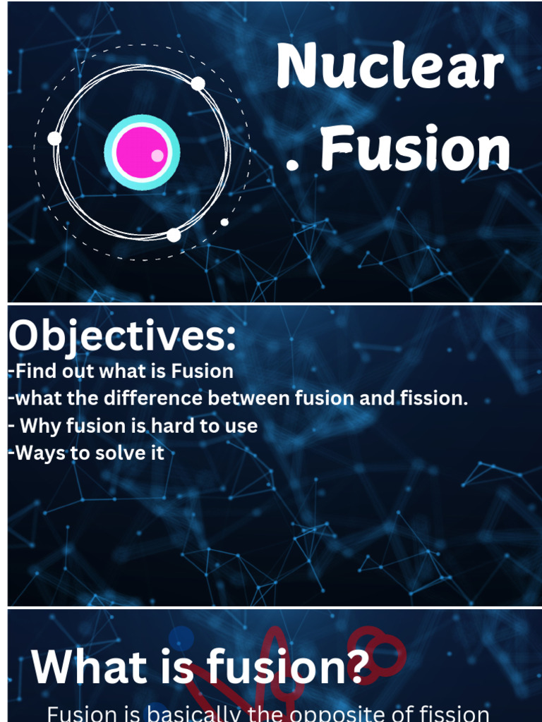 Understanding Nuclear Fusion vs. Fission | PDF