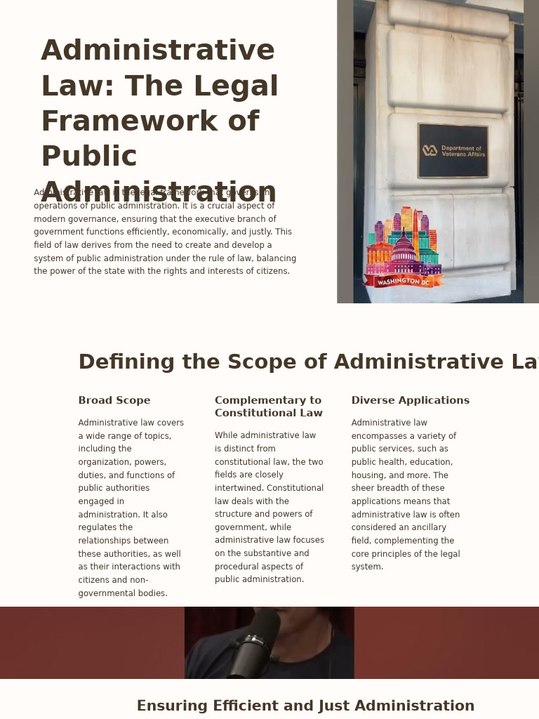 Administrative Law The Legal Framework of Public Administration | PDF | Administrative Law ...
