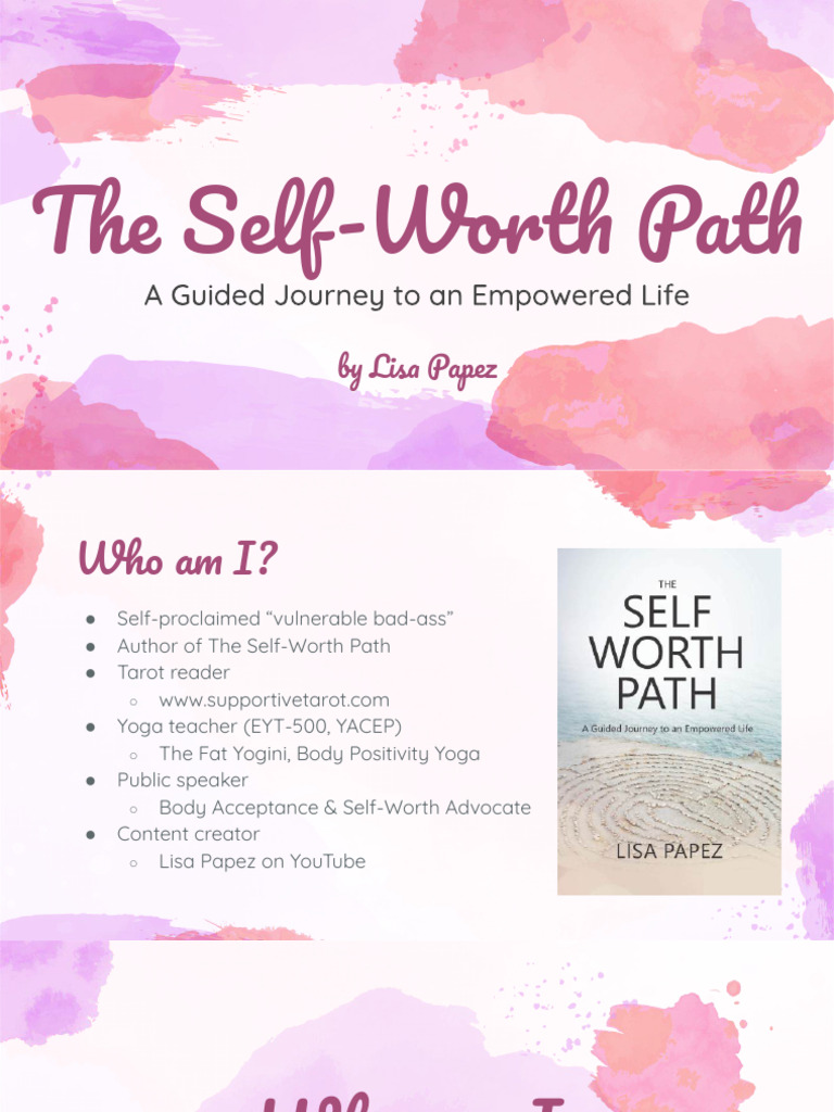 02. the Self-Worth Path Author Lisa Papez | PDF