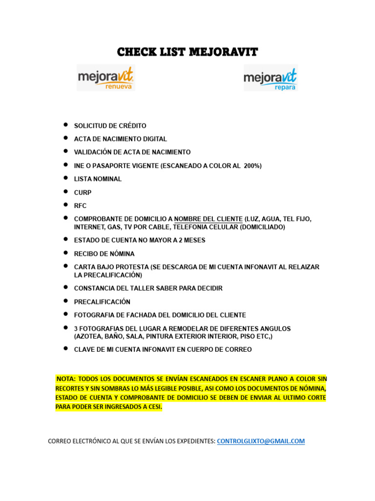 Check Lis Mejoravit Repara y Renueva 1 | PDF