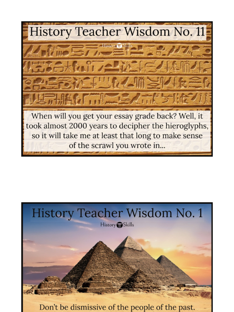 history wisdom wall posters | PDF