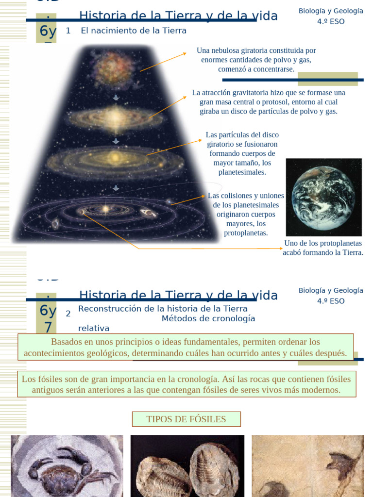 Historia de la Tierra y la vida | PDF | Homo | Evolución humana