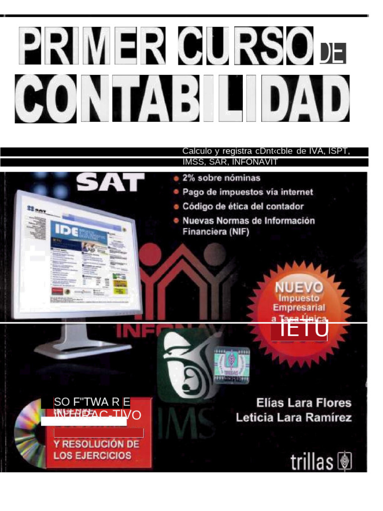 Primer Curso de Contabilidad - 22va Edición - Elías Lara Flores_compressed | PDF