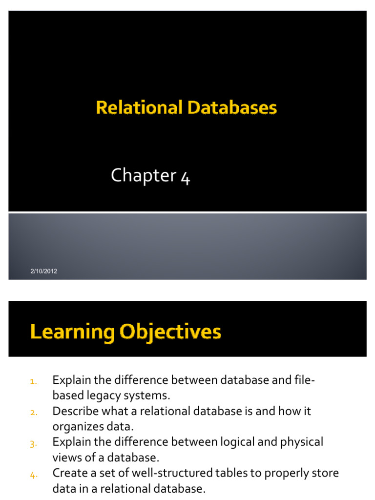 81253002 Accounting Information Systems Relational Databases | PDF 81253002 Accounting Information Systems Relational Databases | PDF