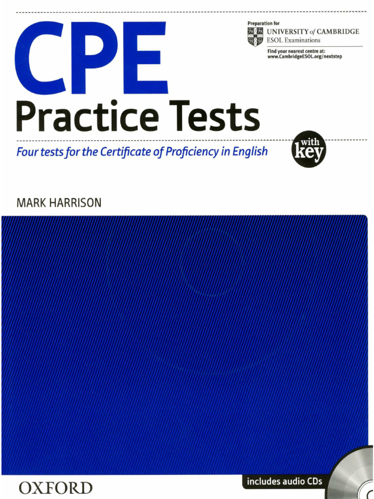Mark Harrison CPE Practice Tests (1) | PDF