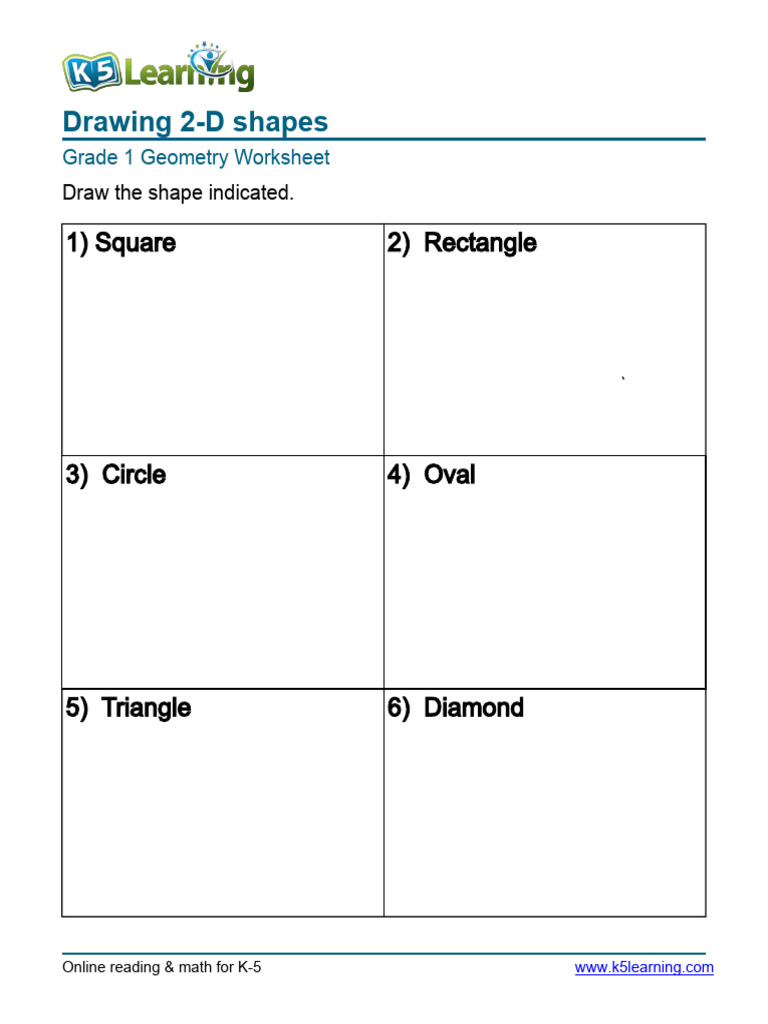 grade-1-geometry-draw-2-d-shapes | PDF