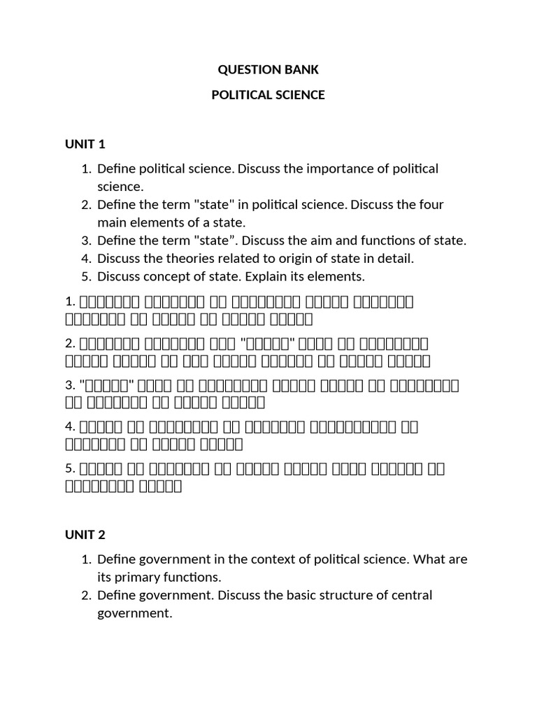 QUESTION BANK Ps | PDF
