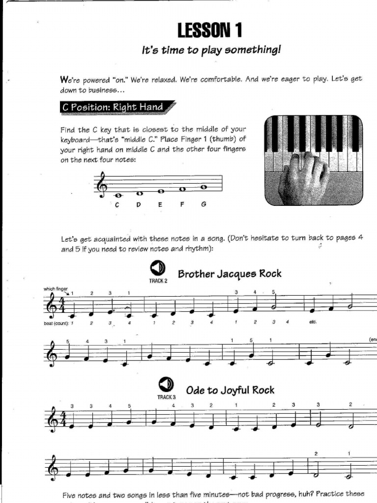 Ejercicio piano | PDF