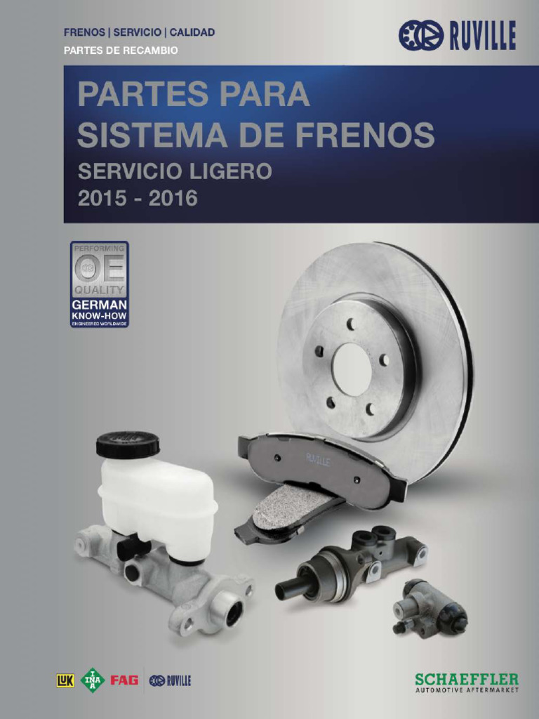 Ruville Partes Sistemas Frenos Hidraulicos Cat Pc Es Mx | PDF ...