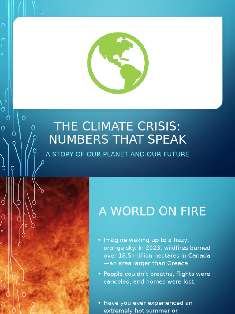 Climate Change Presentation | PDF