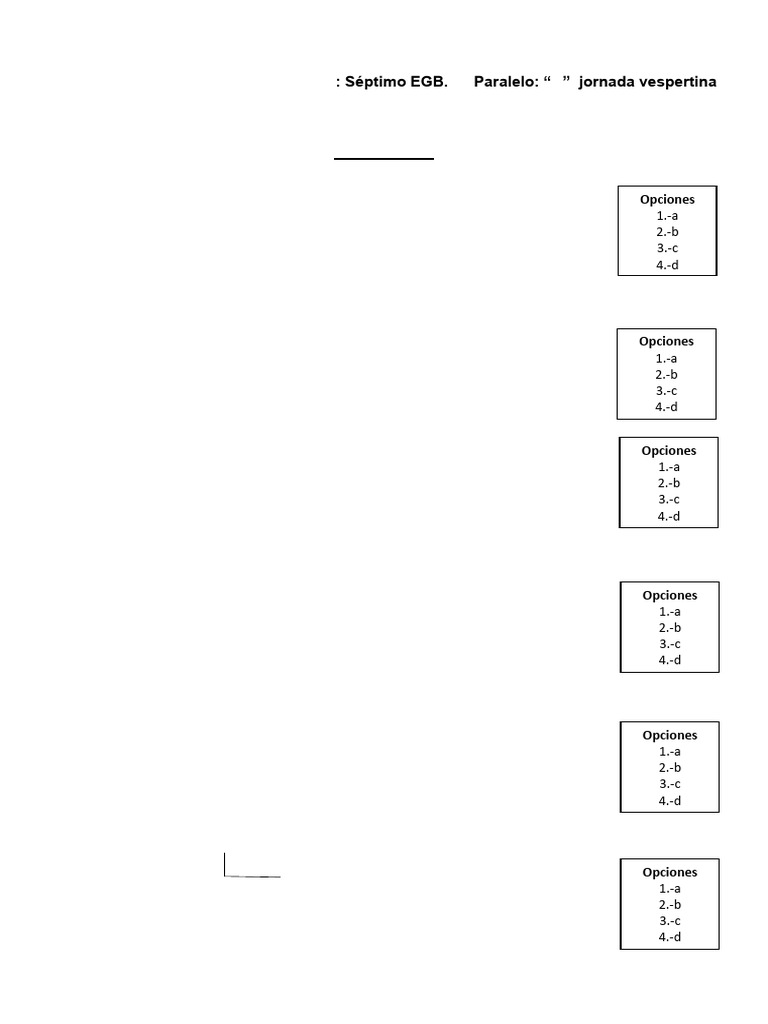 Cuestionarios de Matemáticas y Lengua EGB | PDF | Tierra | Volcán