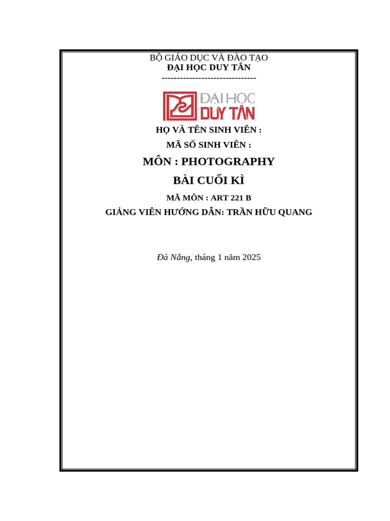 Mau Bia Datn 2016 | PDF