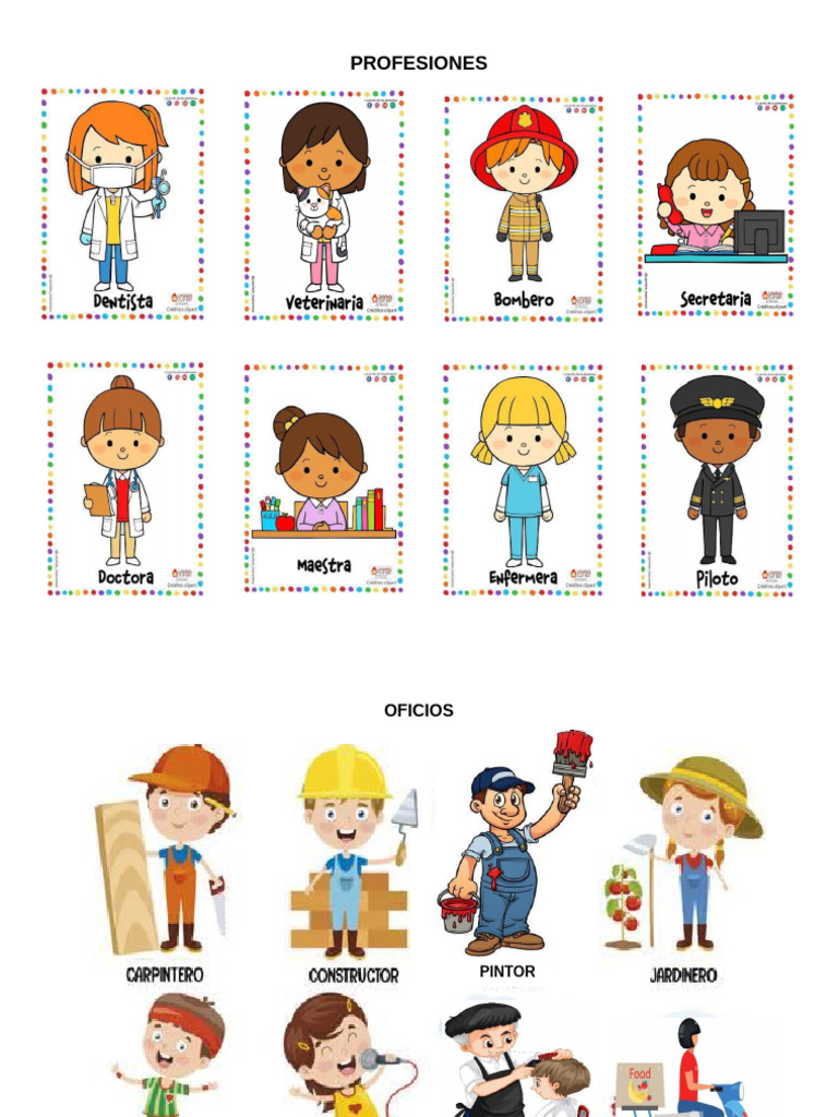 8 profesiones y 8 oficios | PDF