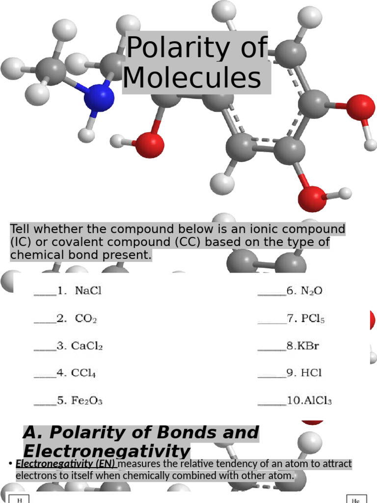 Chemistry Bonding Basics | PDF