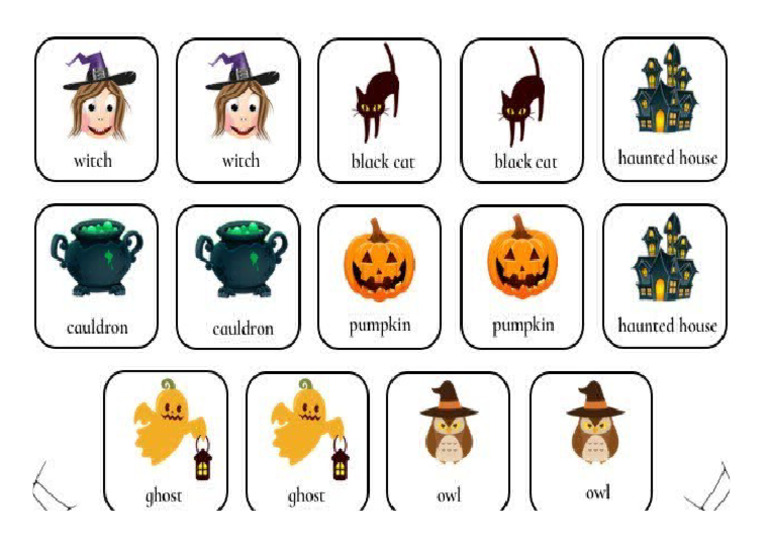 Halloween Memory | PDF