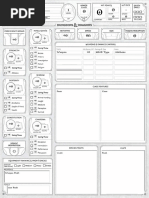 DND 2024 Character-Sheet Fillable | PDF | Tabletop Games | Role Playing Video Games