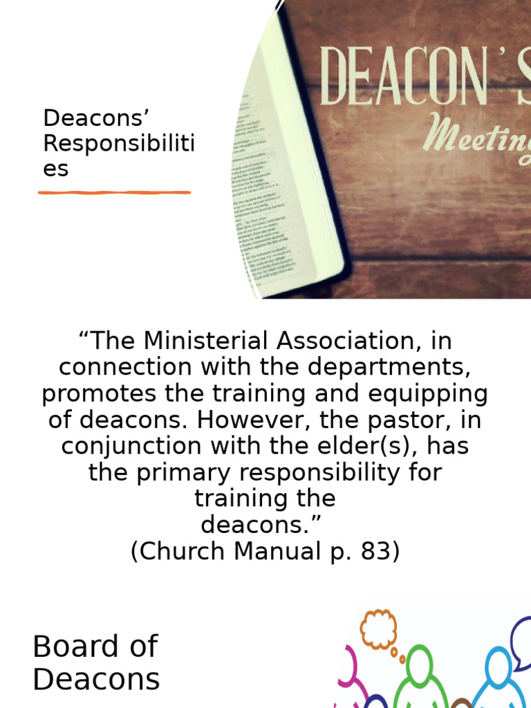 Deacons' Responsibilities | PDF
