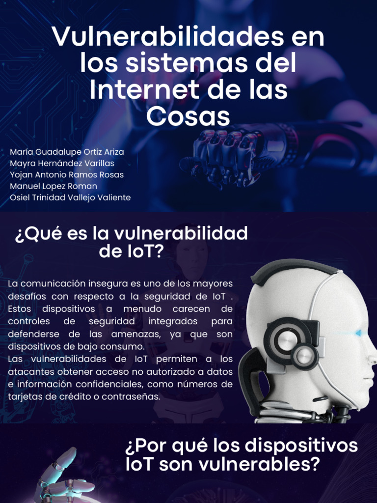 Vulnerabilidades en Los Sistemas Del Internet de Las Cosas | PDF