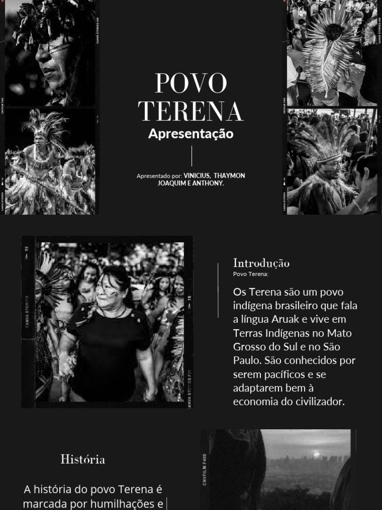 Cultura e Língua do Povo Terena | PDF