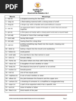 Grade 3 - Spelling Bee Word List | PDF