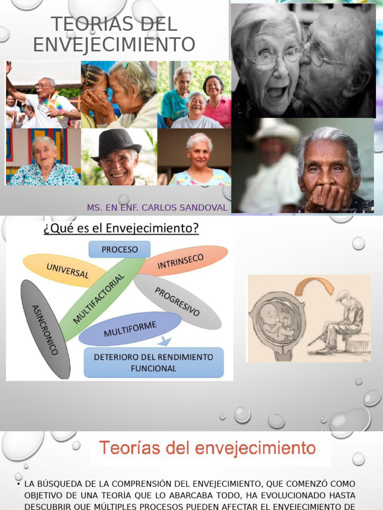 TEORIAS DEL ENVEJECIMIENTO 72636 | PDF